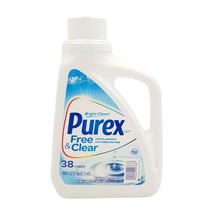 Purex Liquid Laundry Detergent, Free & Clear, 50 oz - 02420004788 – ebuystt
