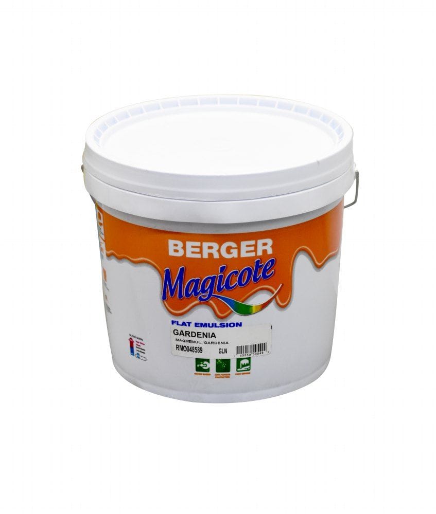 BERGER MAGICOTE FLAT EMULSION WATER BASED 1 GALLON PAINT ASSORTED – ebuystt