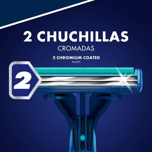 Gillette Disposable Razors 52 Units Gillette Sensor2 Plus Men's Dispos ...