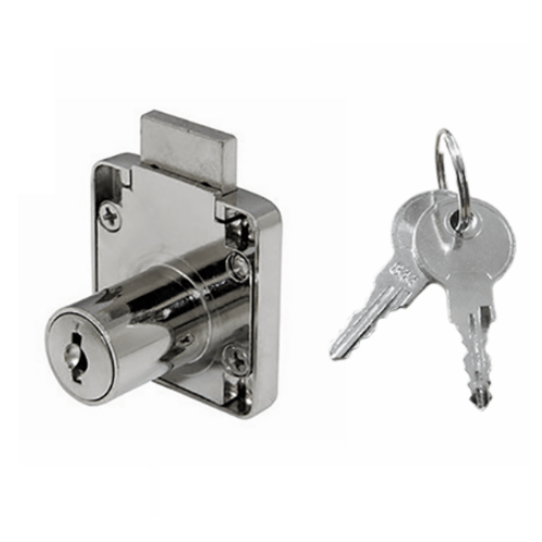 Falcon Chrome Draw Deadbolt Lock, Made of Alloy Steel. D19 x L 22MM ...