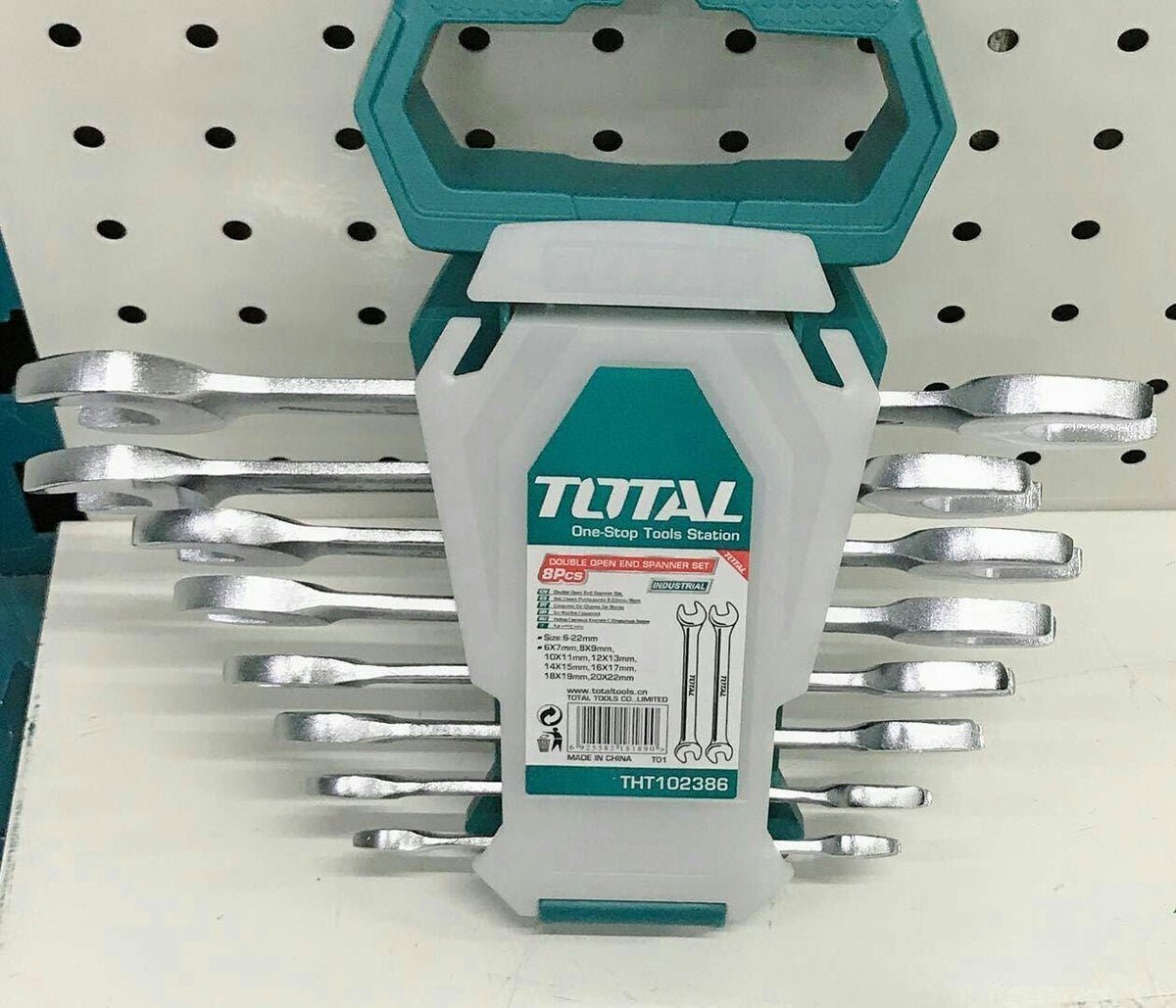 TOTAL DOUBLE OPEN END SPANNER SET 8PCS (THT102386) – ebuystt
