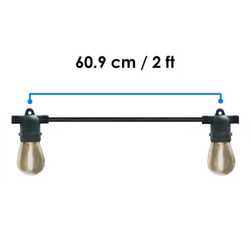 Sunforce LED Solar String Light 35 ft 15 LED Solar String Lights with ...